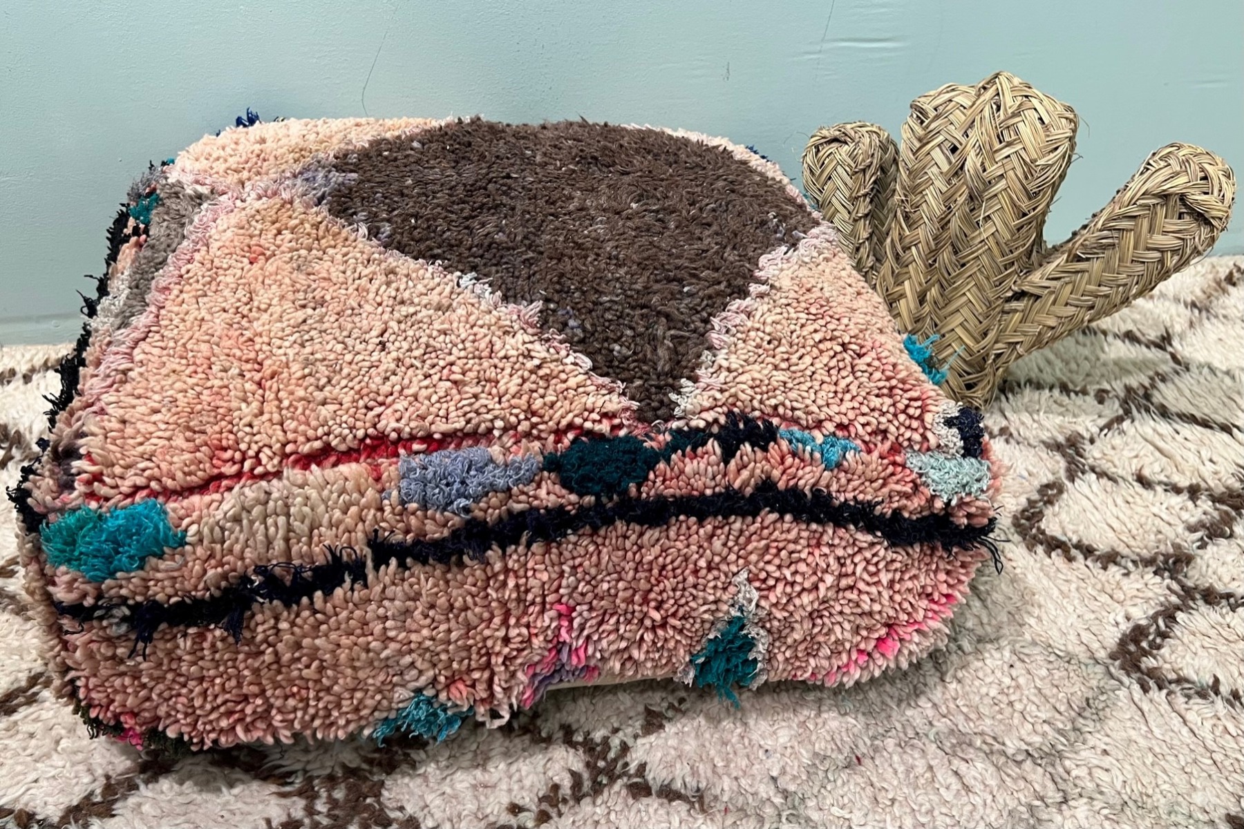 Marokkaanse Poef 60cm x 60cm x 25cm